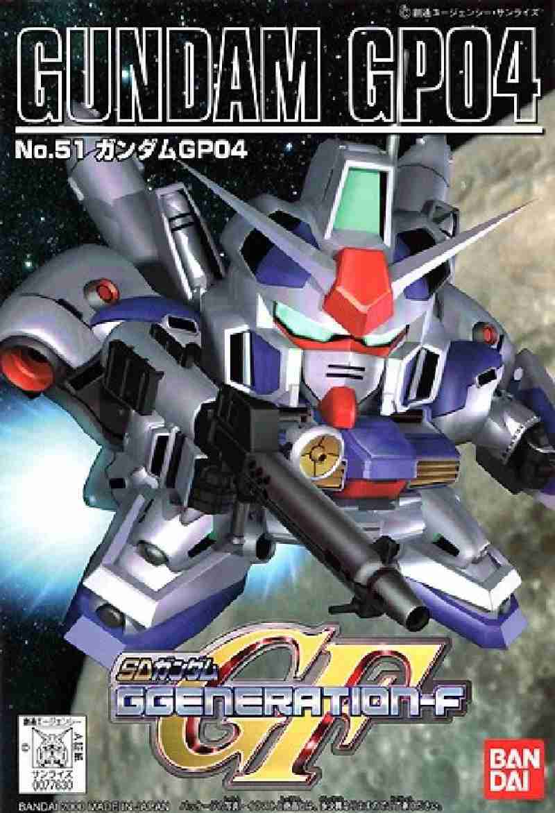 Jual Sdgg 51 Rx-78gp04g Gundam Gp04g - Sd Gundam G Generation F Di ...