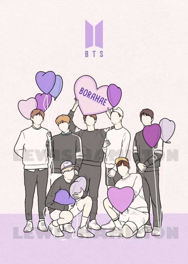 Jual BTS Autograph Card Kartu Fans Kpop Korea v2 di Seller SCBD ...