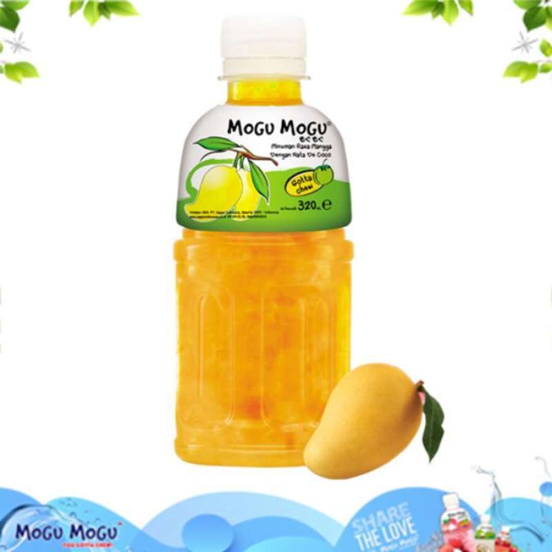 Promo Mogu Mogu Minuman Nata De Coco Rasa Mangga Halal Diskon 11% di ...