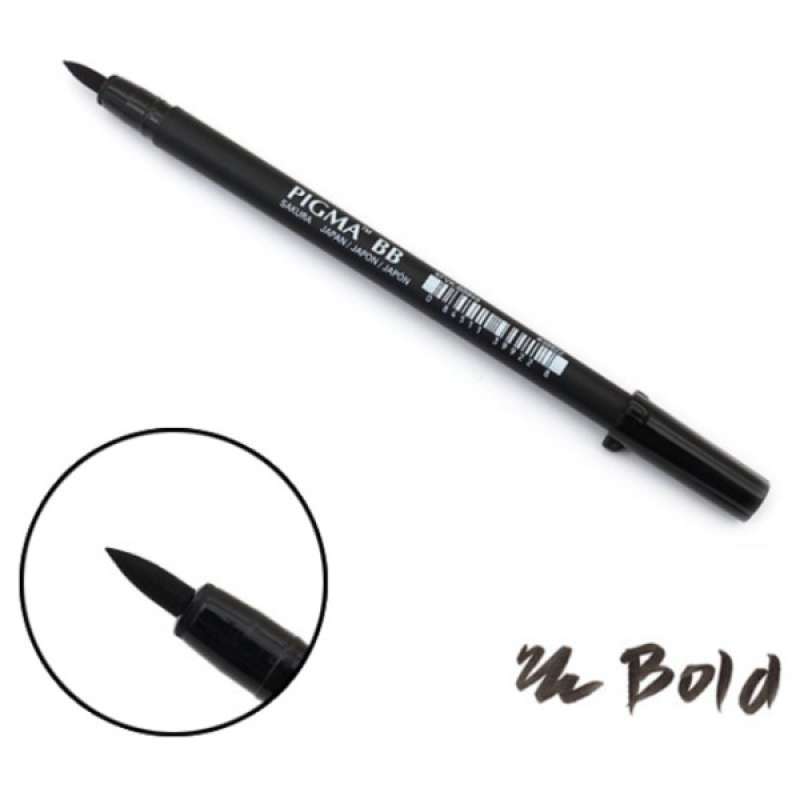 Jual Sakura Pigma Professional Brush Pen Satuan Lettering Calligraphy ...