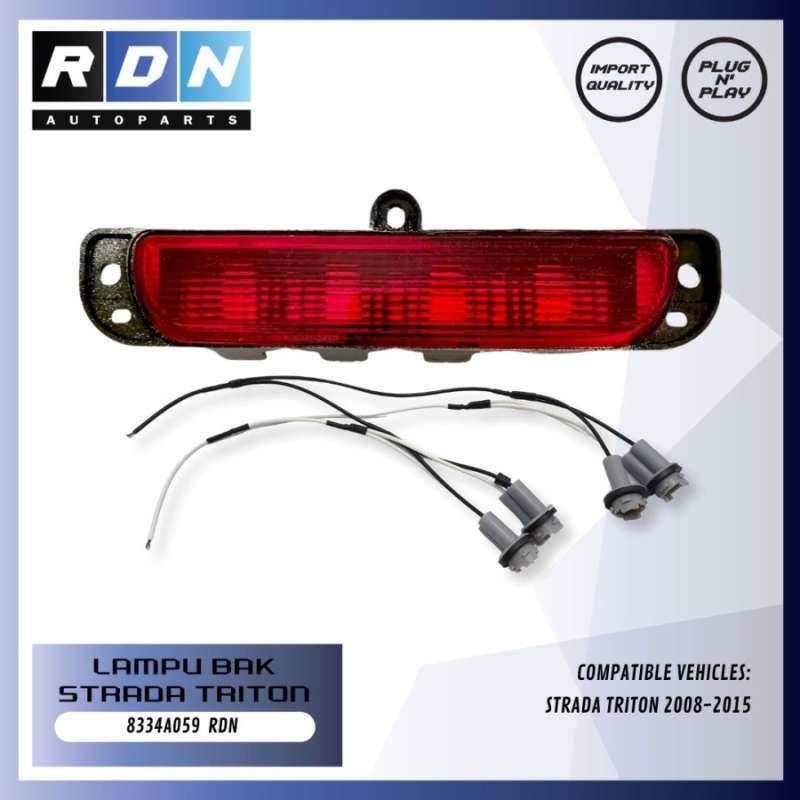 Jual Stop lampu Bak Belakang Mitsubishi Triton 2008-2015 8334A059 RDN ...