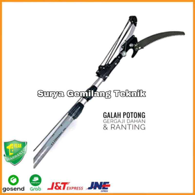 Jual Galah Potong Dahan Ranting Pohon Gergaji Galah 5m Set Tongkat Di Seller Surya Gemilang ...