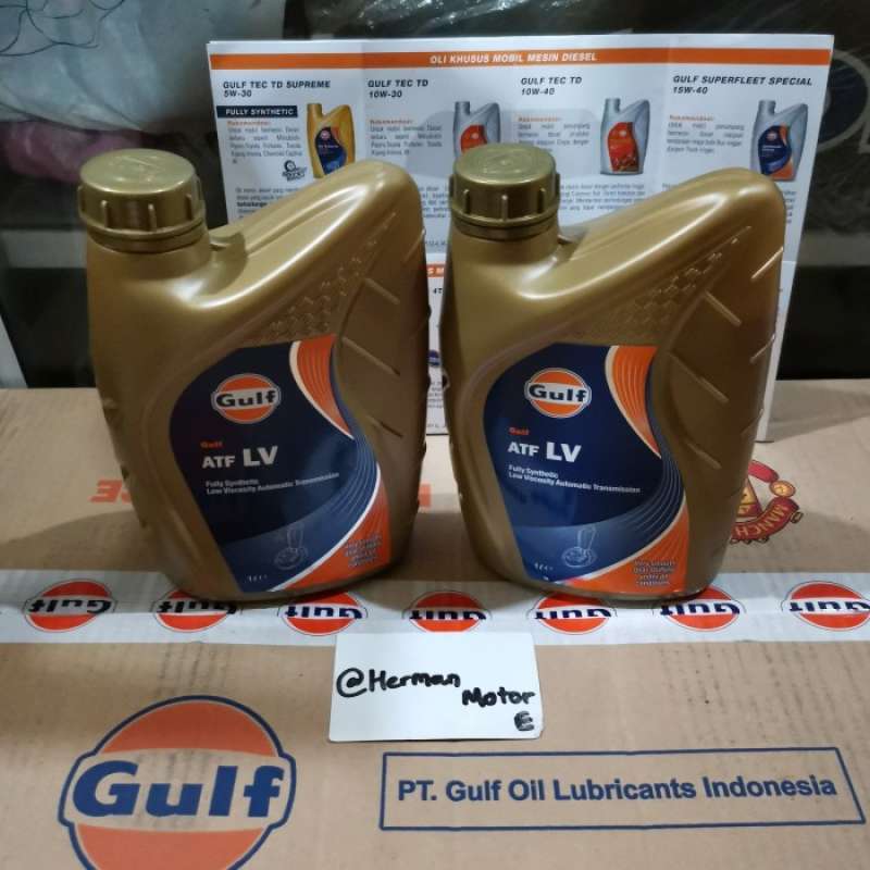 Promo Oli matic Gulf ATF LV Low Viscosity D-VI, LV, WS, AW-1, DW-1, SP-IV Diskon 50% di Seller ...