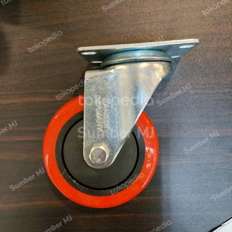 Promo Roda PU Ranger Germany 5 inch Hidup Swivel Diskon 23% di Seller ...
