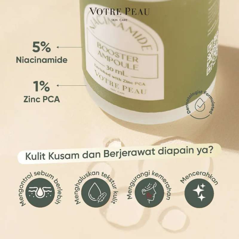 Jual Votre Peau Niacinamide Booster Ampoule 30ml Di Seller All In ...