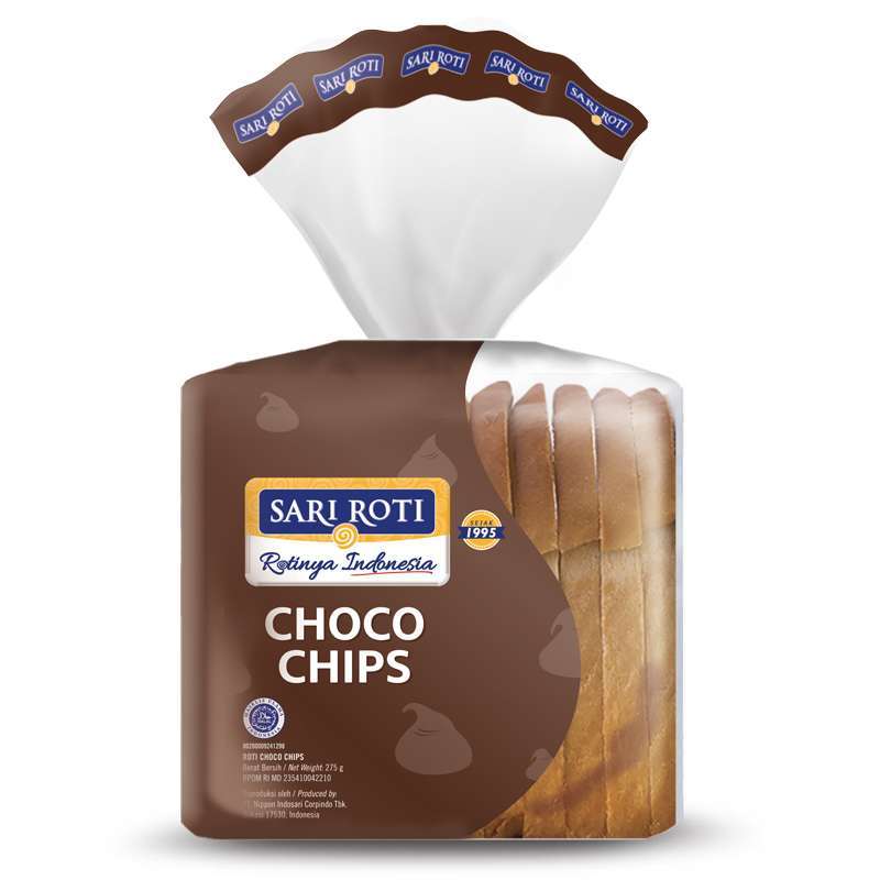 Jual Sari Roti Roti Tawar Coklat Chip [275g] di Seller Alfamart Click ...