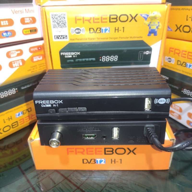 Jual Set Top Box DVB-T2 Freebox H1 Standar Postel & SNI by Evinix di ...