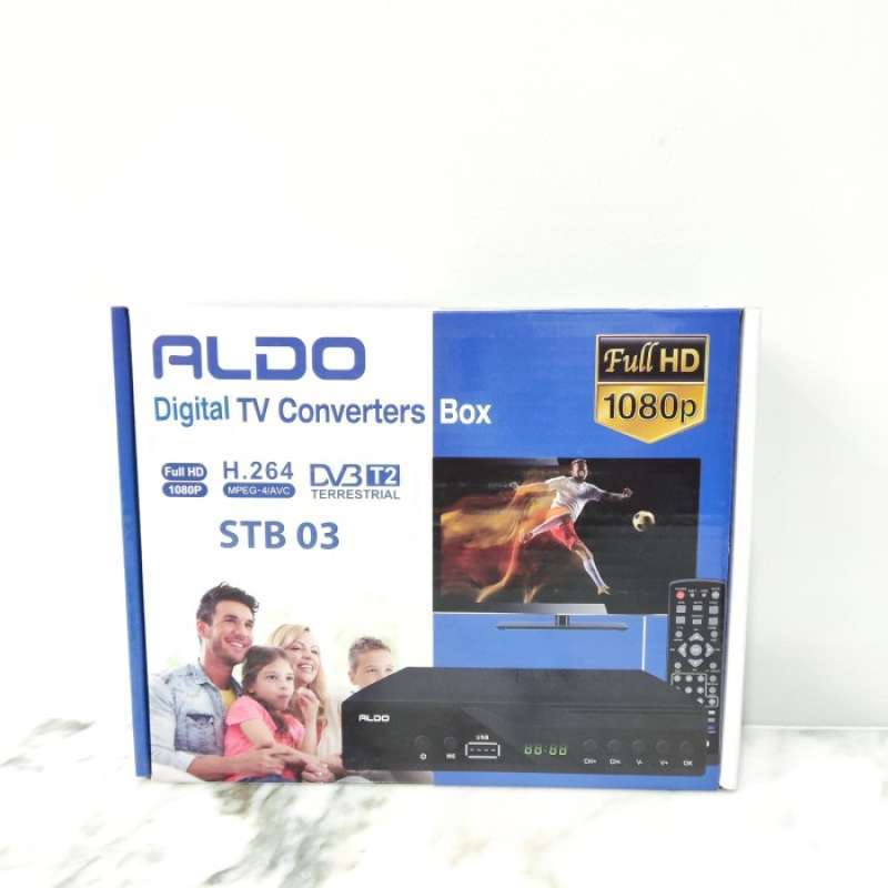 Jual SET TOP BOX ALDO Digital tv converter STB di Seller RAINDROP ...