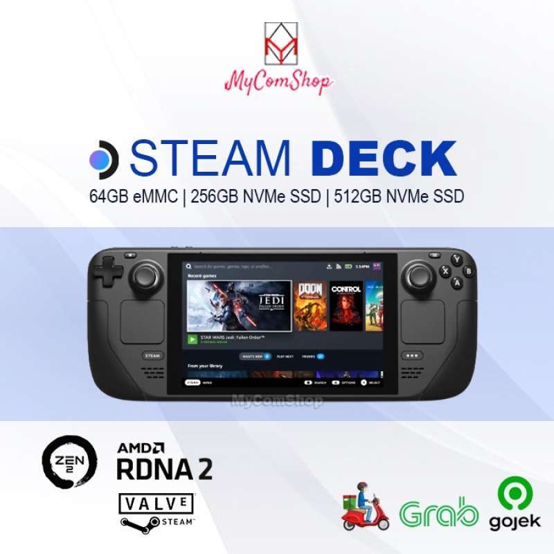 Jual STEAM DECK ALL IN ONE PORTABLE PC GAMING ORIGINAL VALVE US - 256GB ...