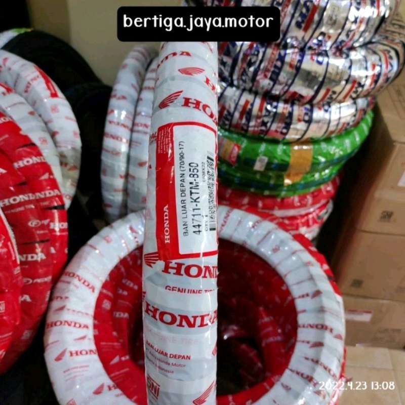 Jual BAN DEPAN FEDERAL / HONDA AHM 70/90-17 kode 44711-ktm-850 tubetype ...