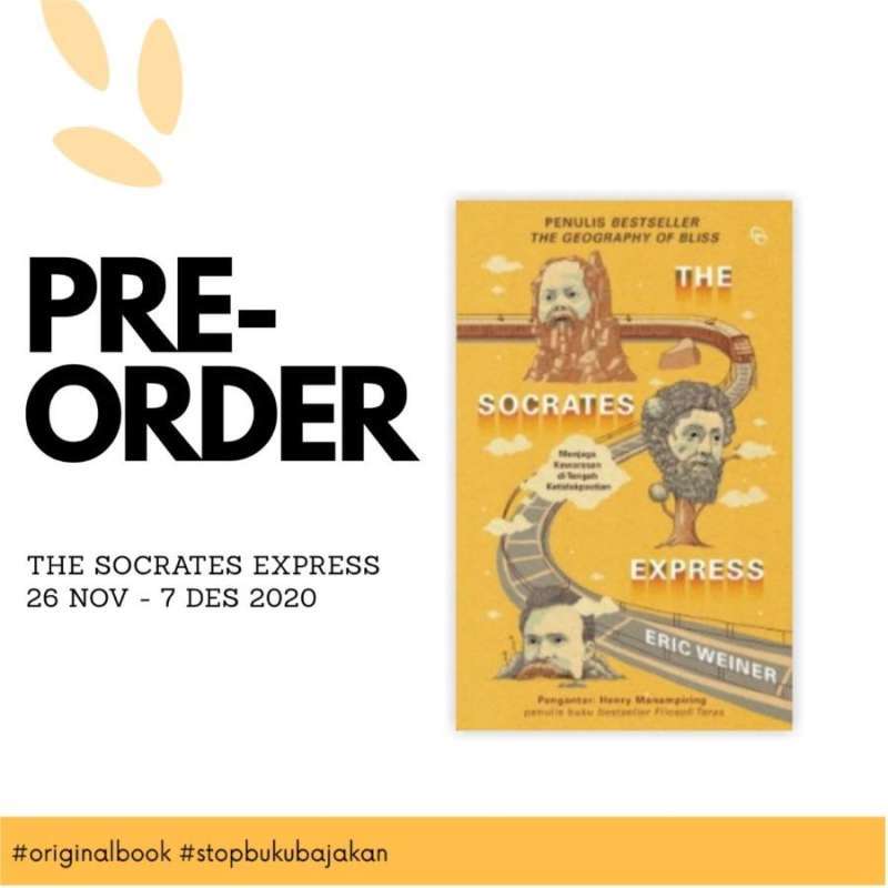 Jual The Socrates Express - Eric Weiner Di Seller Jbbookstore ...