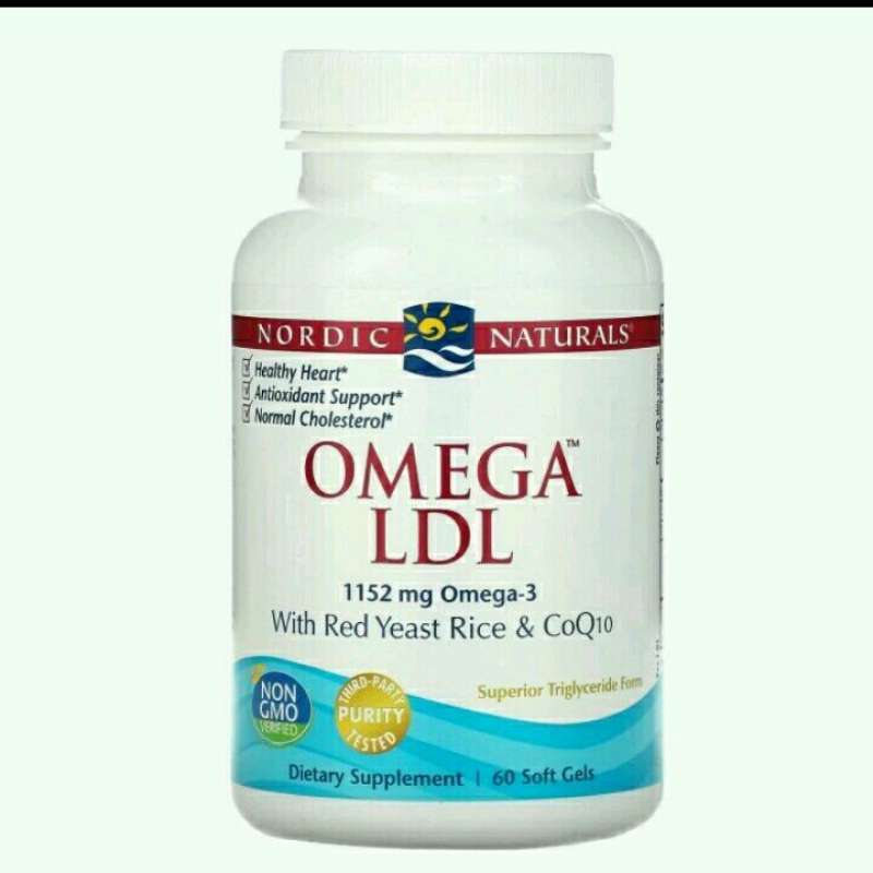 Promo Nordic Naturals, Omega LDL With Red Yeast Rice and CoQ10, 384 mg ...