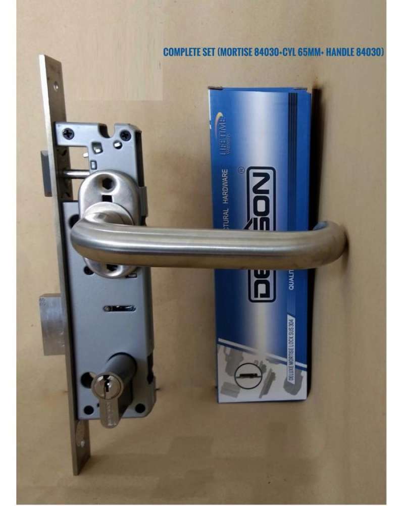 Jual Set Kunci Pintu Alumunium Dekkson Silinder Handle Kunci Dekson ...