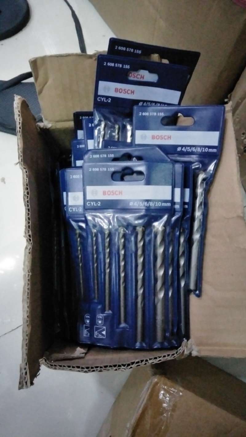 Jual Mata Bor Set Tembok/beton Impact Bosch 5pcs Di Seller Takara 2 Shop - Tegal Alur, Kota ...