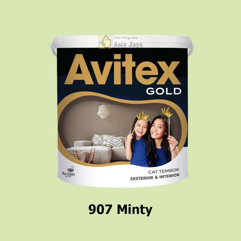 Jual Avitex Gold Cat Tembok Eksterior Dan Interior 5 Kg (base - Tinting ...