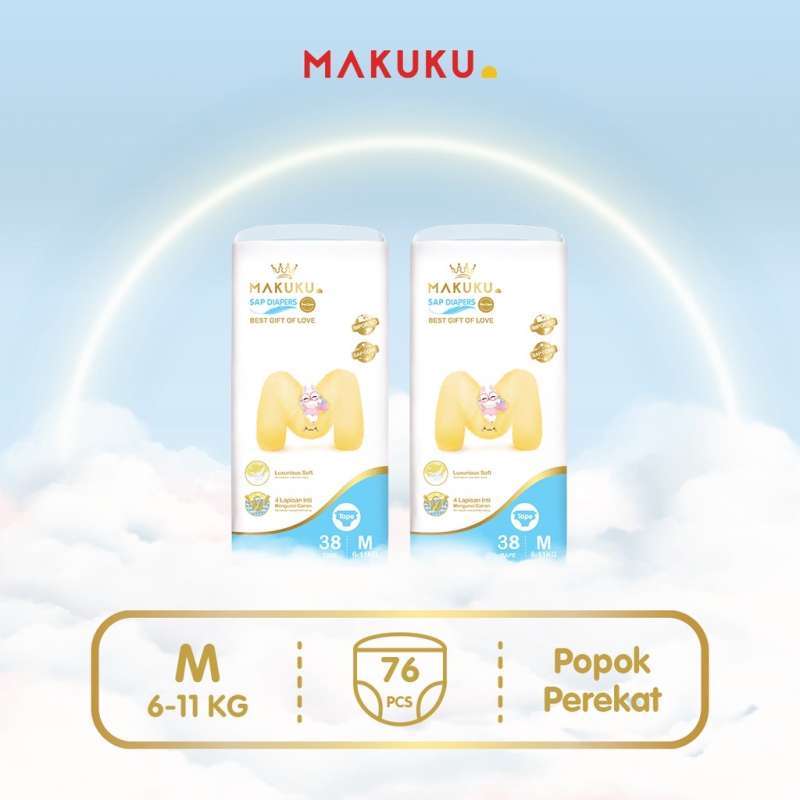 Jual Makuku SAP Diapers Premium ProCare - Popok Diaper Anak - Makuku ...