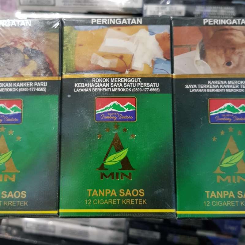 Jual Surya Sumbing Sindoro A Min Rokok Kretek [1 Slop / 10 Bungkus / 12 ...