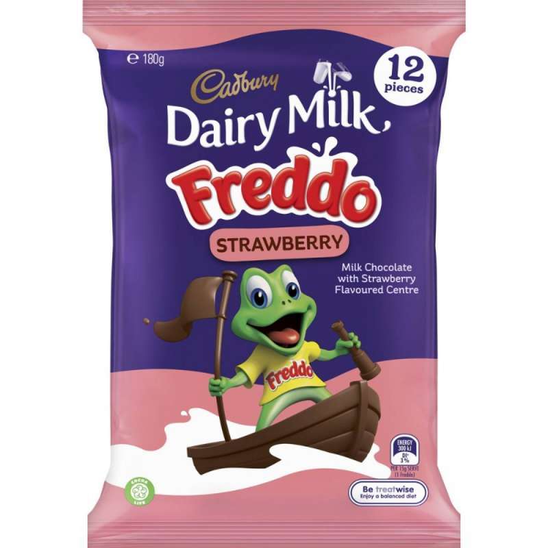 Jual Cadbury Dairy Milk Caramello Koala Freddo Strawberry Coklat ...