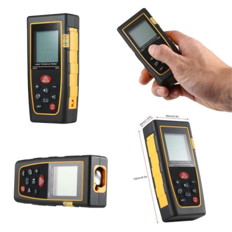 Promo Ukur Laser Jarak Paling Jauh 120M Meter Panjang Dimensi Full ...