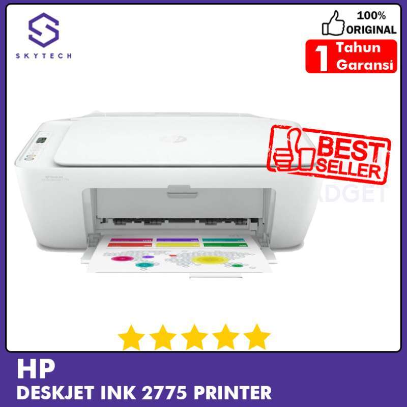 Jual PRINTER WIRELESS HP DESKJET 2775 PRINT SCAN COPY ALL IN ONE PRINTER AIO di Seller Skytech ...