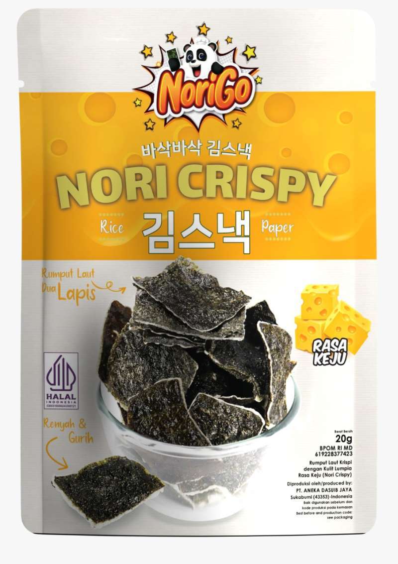 Jual Norigo Nori Crispy Rasa Keju [20 G] Di Seller Masuya Snack Store ...