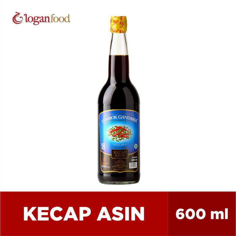 Promo Lombok Gandaria Kecap Asin Botol Kaca [600 mL] Diskon 15% di ...
