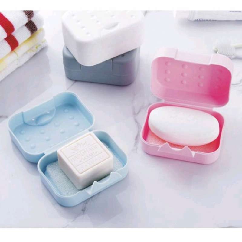 Jual Tempat Sabun Batang Travelling Kedap Air Tumpah Tempat Sabun di ...