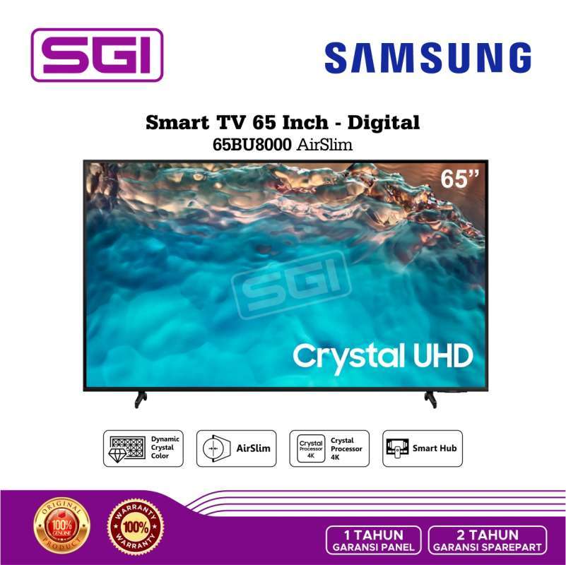 Jual Samsung 65bu8000 Smart Tv 65 Inch Crystal Uhd 4k Ua65bu8000kxxd Di Seller Sgi - Sgi Store ...