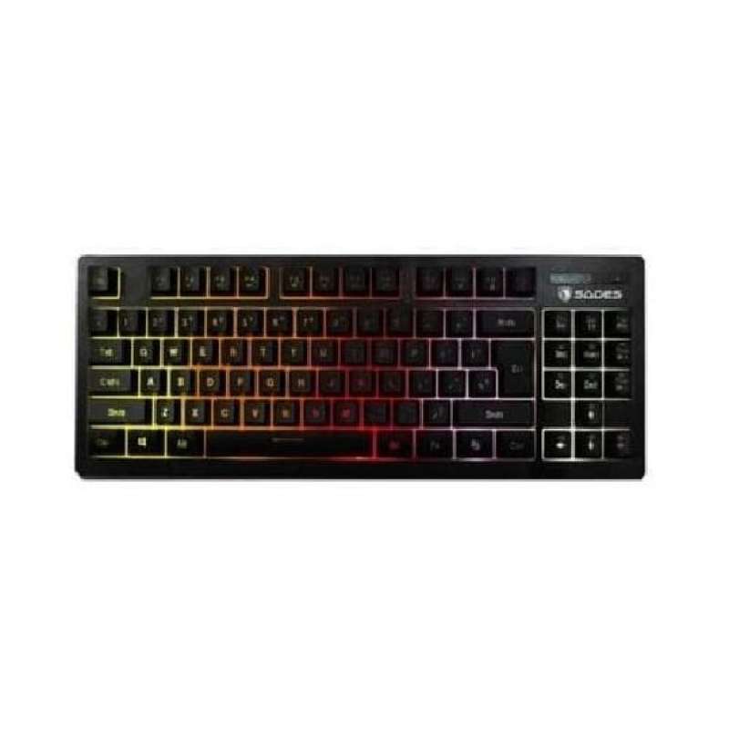 Jual SADES Sabre TKL RGB Membrane Gaming Keyboard di Seller Calosa ...