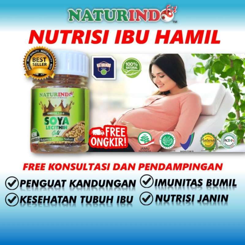 Jual Suplemen Nutrisi Ibu Hamil dan Menyusui Herbal SOYA LECHITIN (KAPSUL) di Seller Pegazuz ...