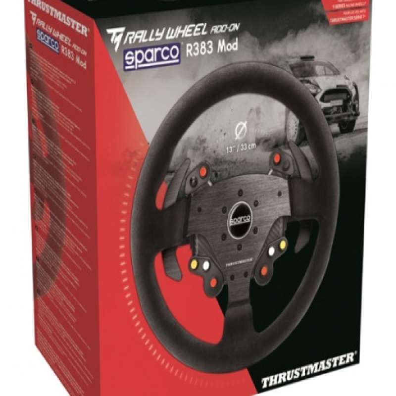 Promo Thrustmaster Rally Wheel Add-On Sparco R383 Mod Pc Xbox Ps3 Ps4 ...