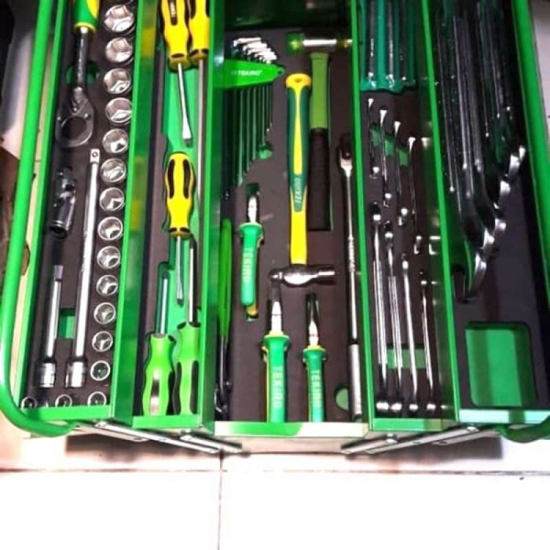 Jual Tekiro Tool Box Set 66 Pcs Tekiro Mechanic Tool Set 66 Pcs St-tb1651 Di Seller Listia Store ...