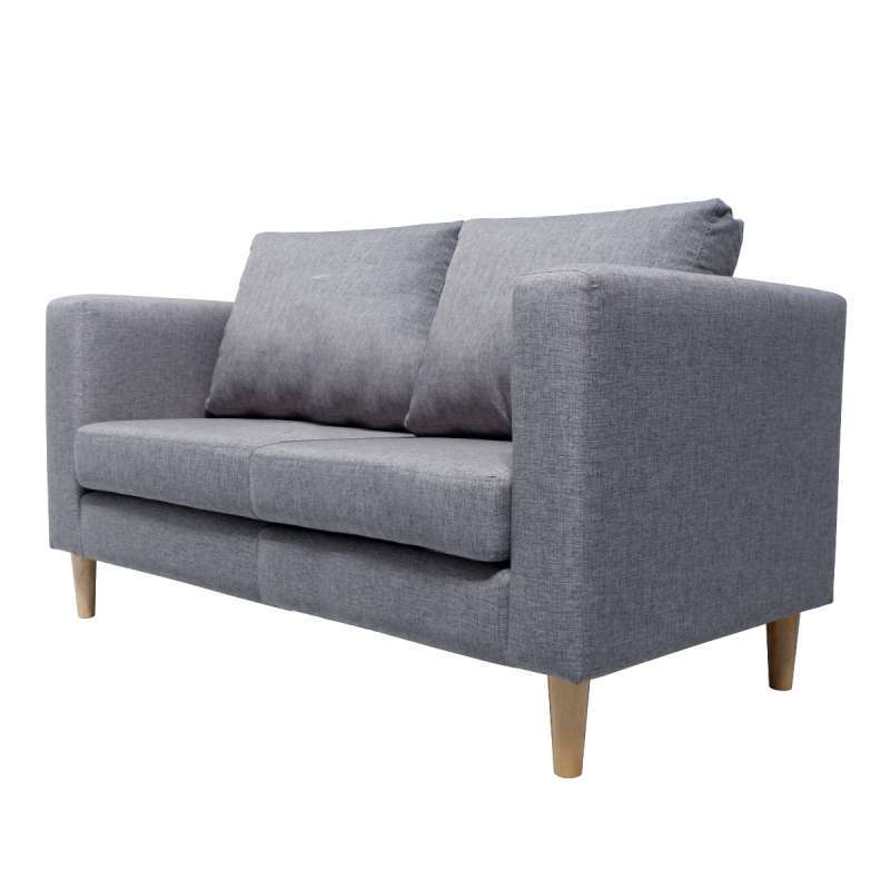 Promo Zyo Benjamin Sofa 2 Seater/sofa 2 Dudukan - Grey Diskon 43% Di Seller Zyo By Blibli ...