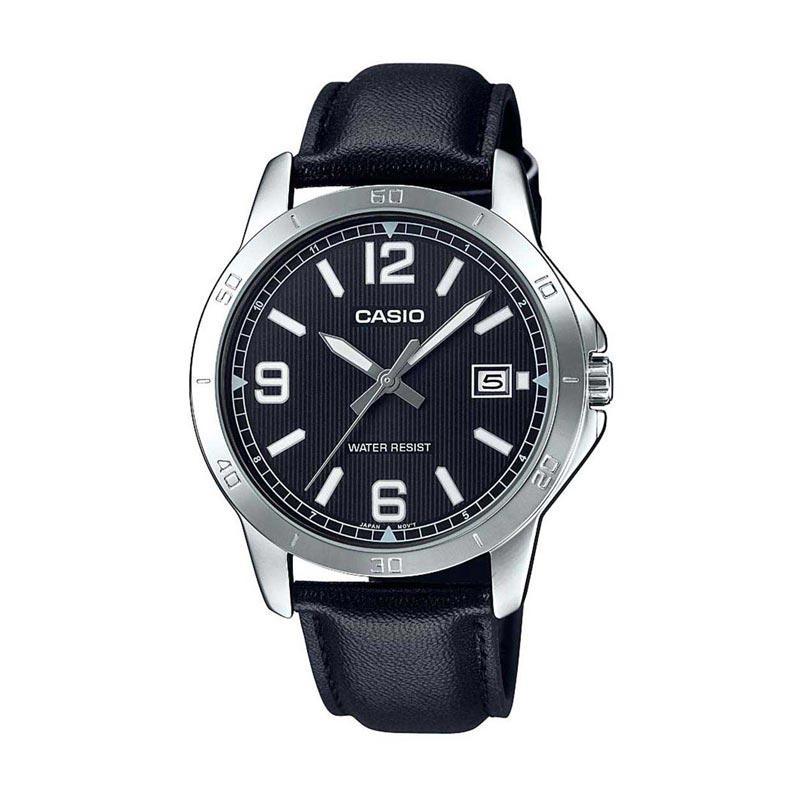 Promo CASIO Tali Kulit Jam Tangan Pria [MTP-V004L] Diskon 38% di Seller ...