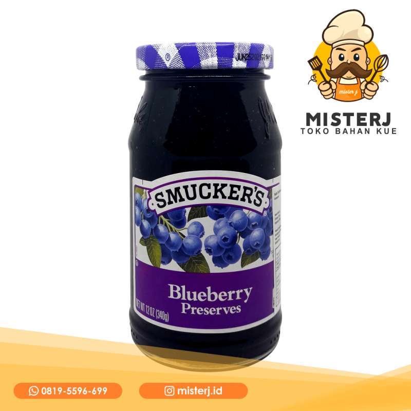 Jual Smucker's Selai Blueberry Preserves [340 G] Di Seller Misterj ...