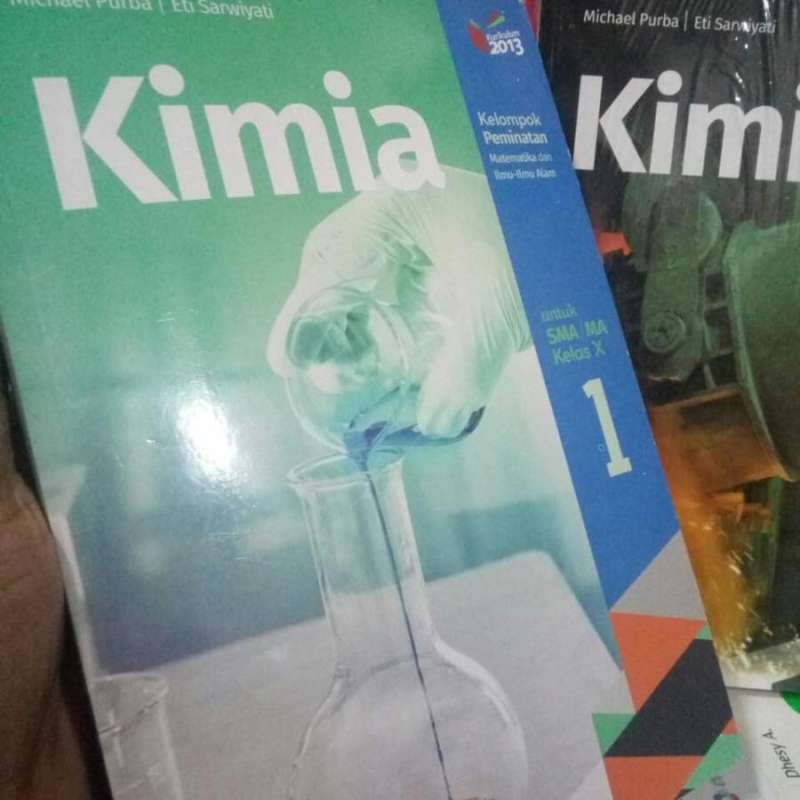 Jual BUKU KIMIA kls 1 SMA/MA karangan michael purba, dkk di Seller ...
