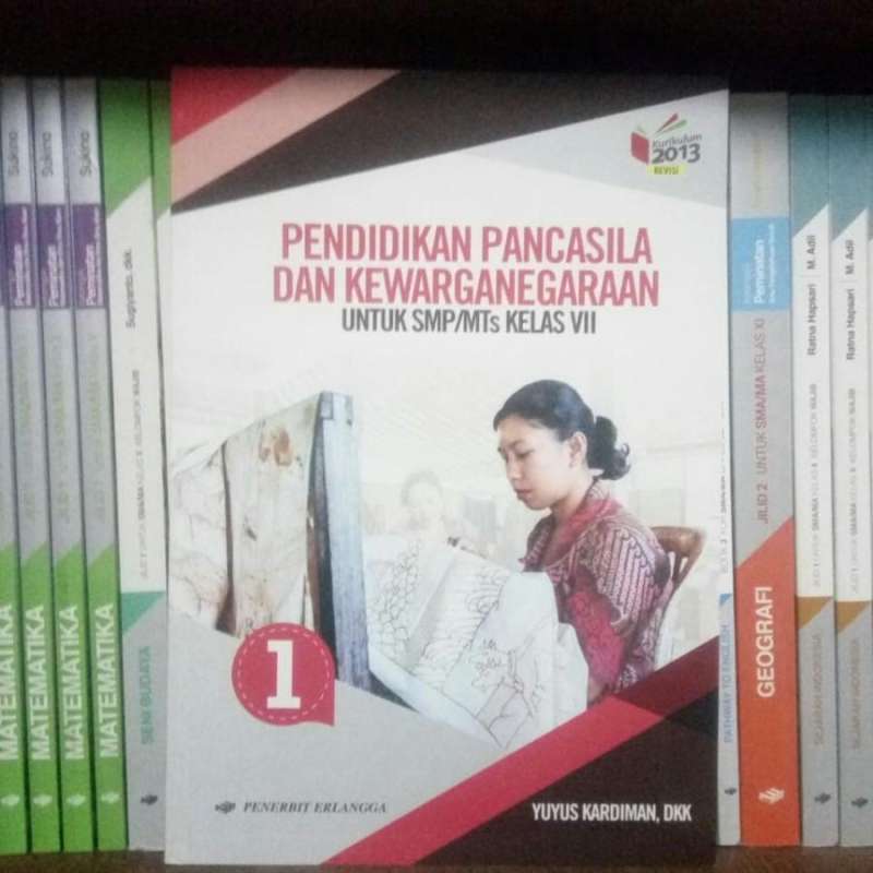 Jual Buku PKN 1 untuk SMP/MTs kelas 7 revisi K13N. Buku PPKn di Seller ...