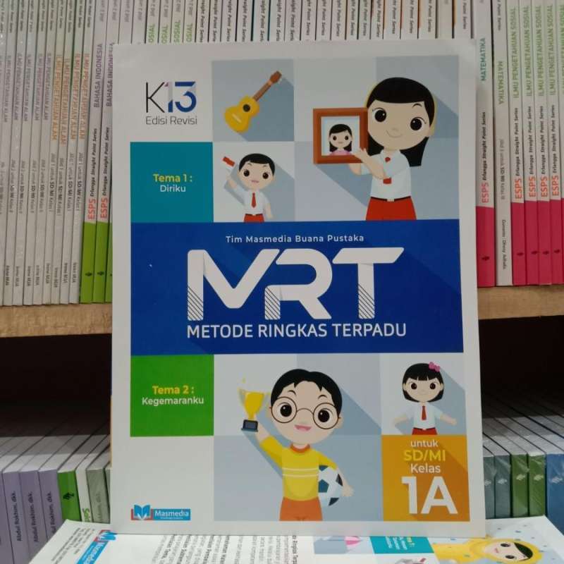 Jual Paket Buku Mrt Kelas 1 Sd/mi Metode Ringkas Terpadu 1a,1b,1c&1d Di ...