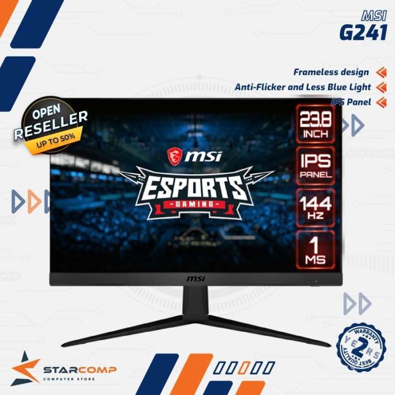 Jual Monitor Msi Optix G241vc 24 Curved Gaming Monitor Di Seller ...