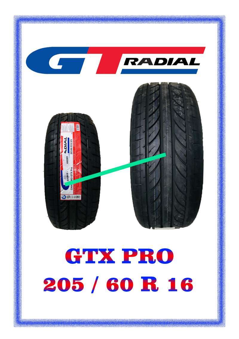 Jual Ban Mobil GT 205/60 R16 Champiro GTX PRO 67069 di Seller Jasutra Motor Store - Kab. Bekasi ...