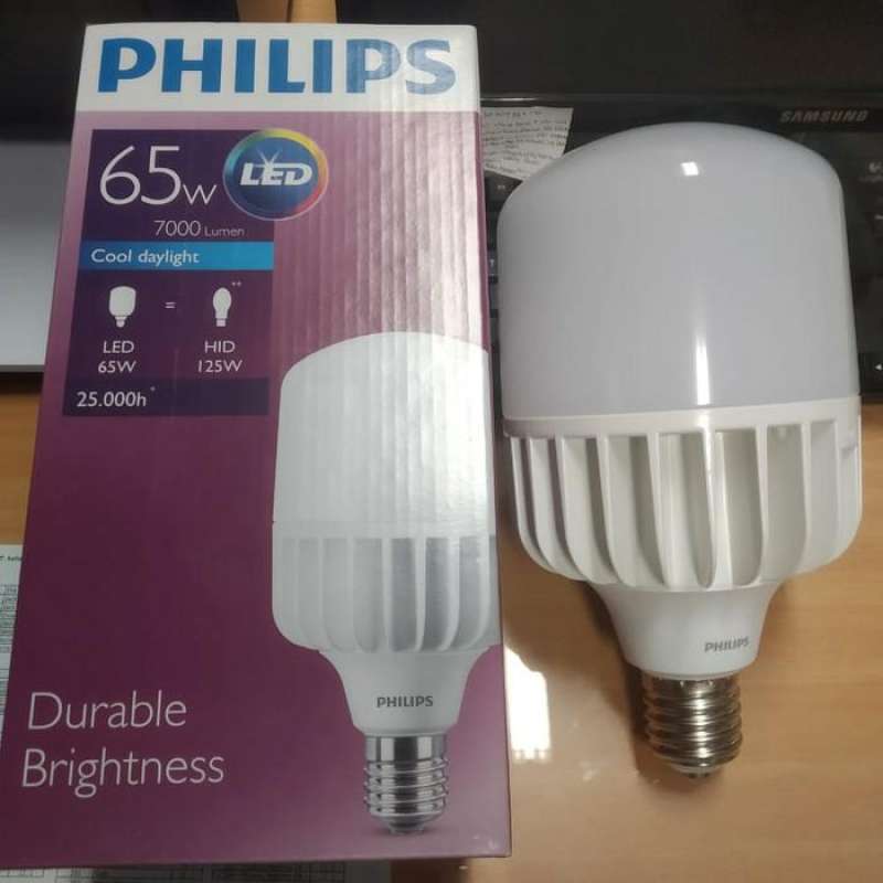 Jual Philips LED Bulb Jumbo TForce Core HB 65 Watt E40 di Seller SCM ...