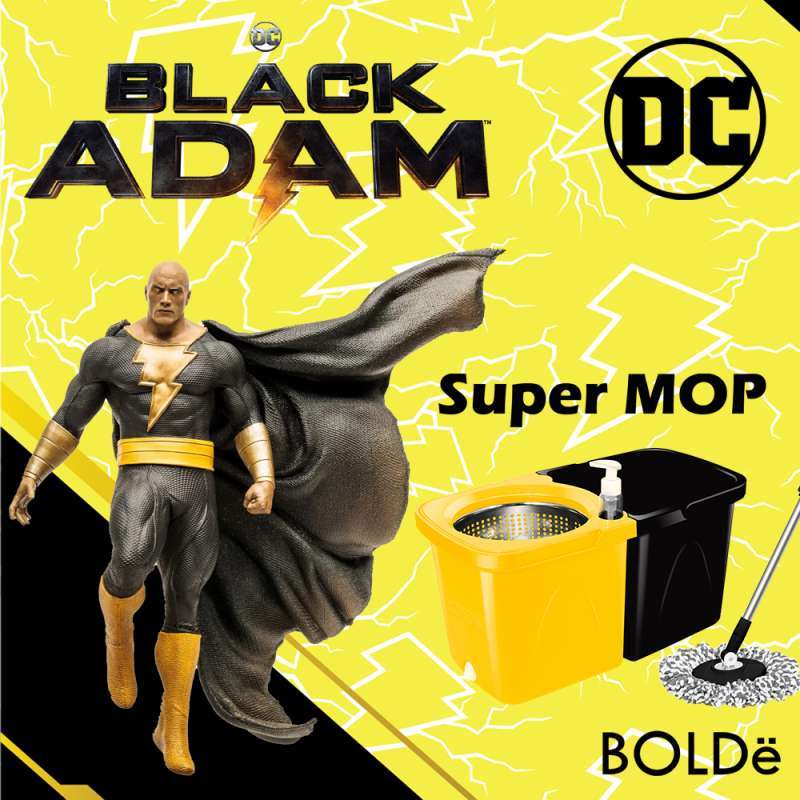 Promo Bolde Super MOP BLACK ADAM Diskon 31% di Seller Jakarta ...