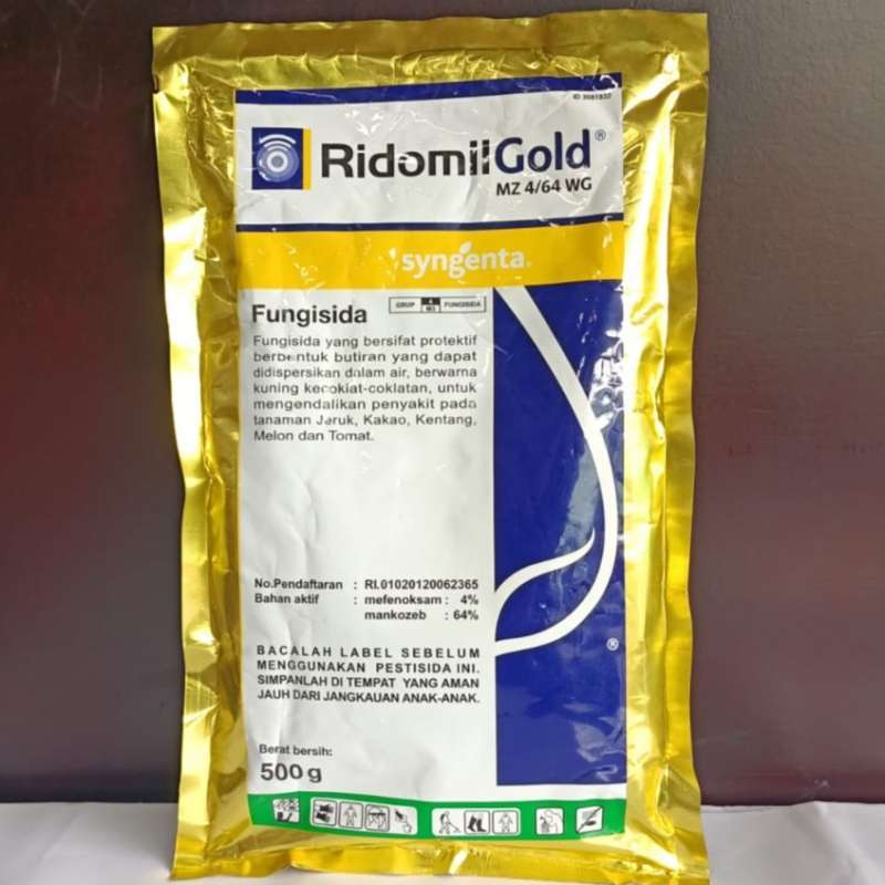 Jual FUNGISIDA RIDOMIL GOLD MZ 4/64WG 500GR di Seller Inti Pertanian ...