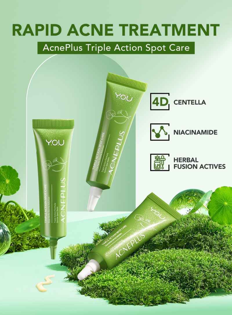Jual You Acneplus Spot Gel Care Triple Action Di Seller Gar Cosmetic ...