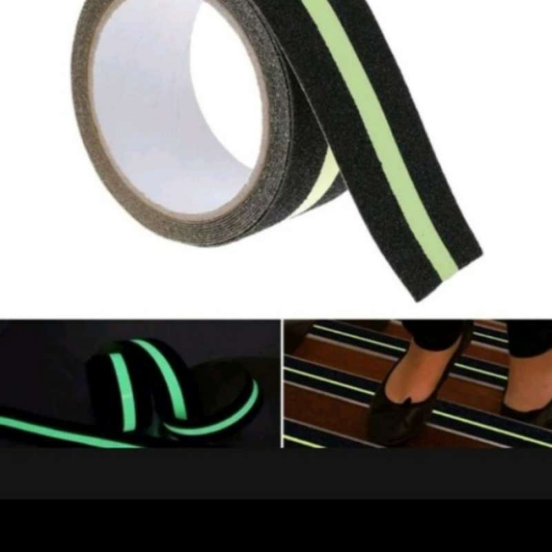 Jual stiker anti slip tangga exit - safety walk list + stiker fostor di ...