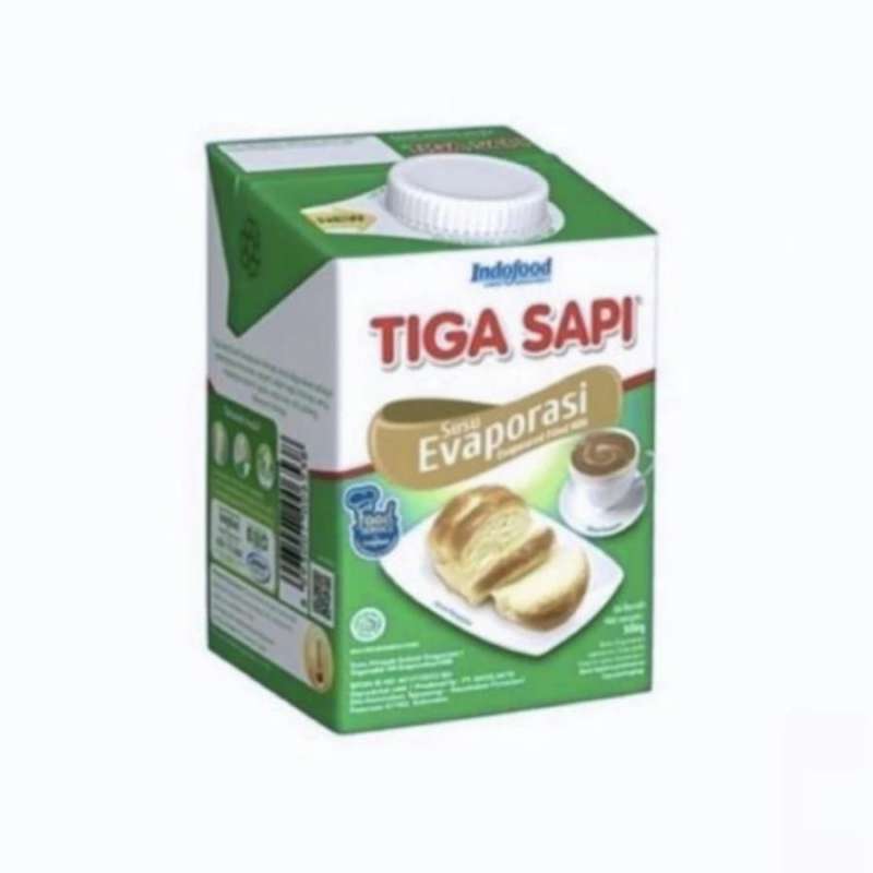 Jual Susu Evaporasi Tiga Sapi 500gram/evaporated Milk 500 Gr Di Seller ...