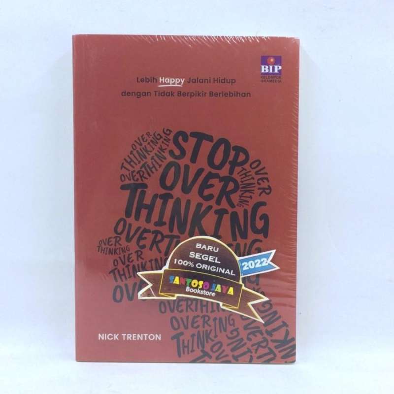 Jual Buku Stop Overthinking - Stop Over Thinking By Nick Trenton Di ...