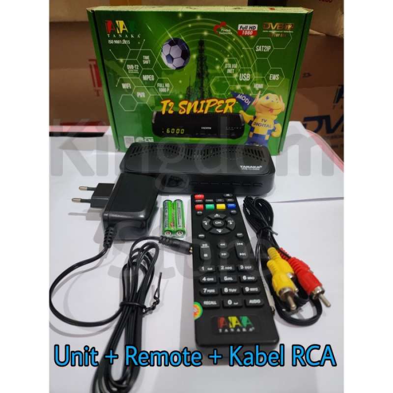 Promo STB SET TOP BOX/Decoder/Reciver Digital DVB T2 TANAKA SNIPER ...