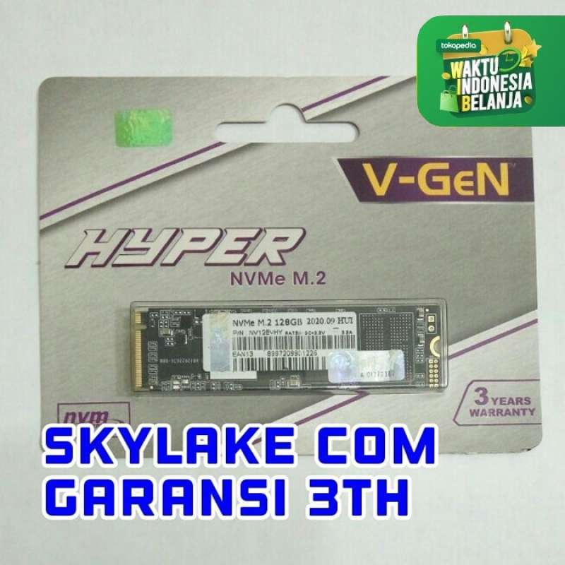 Promo Tanpa Merk SSD V-GEN 128GB M.2 2280 NVME HYPER VGEN Q Diskon 50% ...