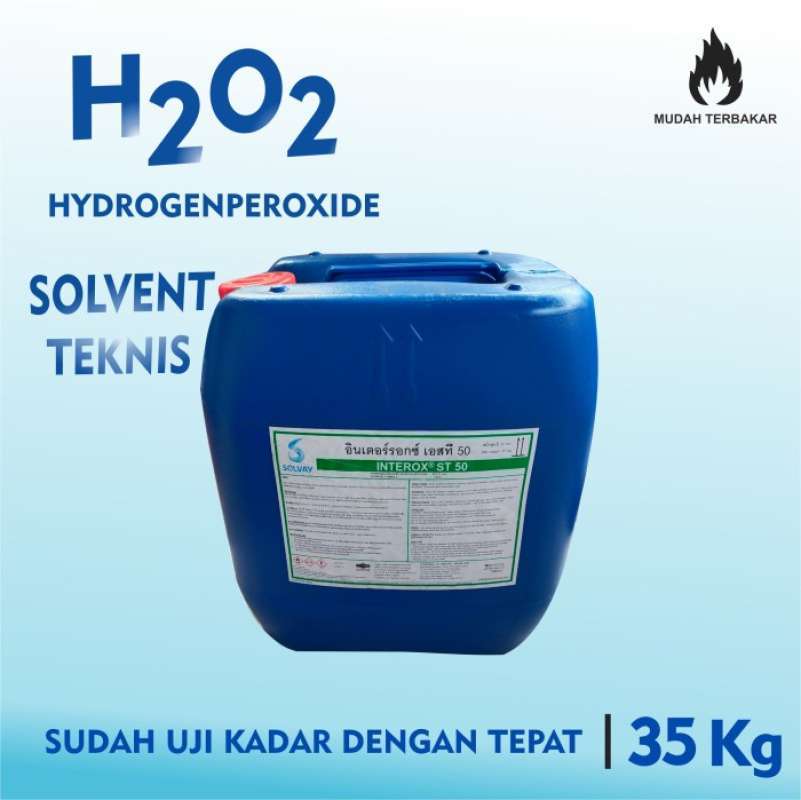 Jual Hidrogen Peroksida ( H2O2 ) Teknis 50% - 35 kg di Seller Alkesmu ...